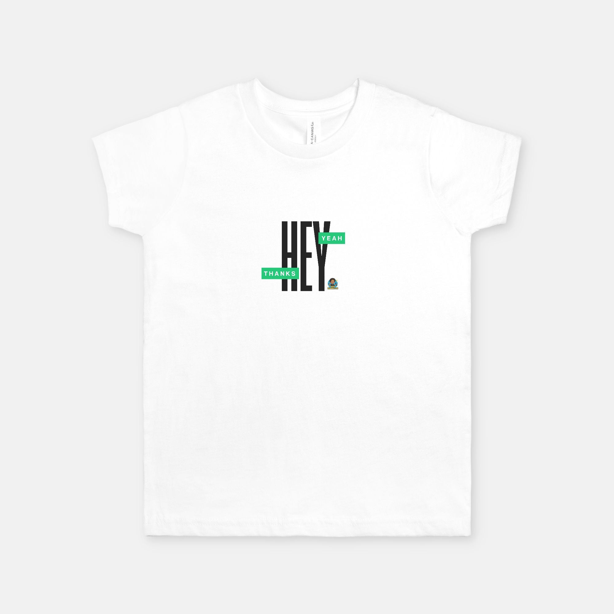 Hey Yeah Thanks Youth Tee (B) – Hey Remington!